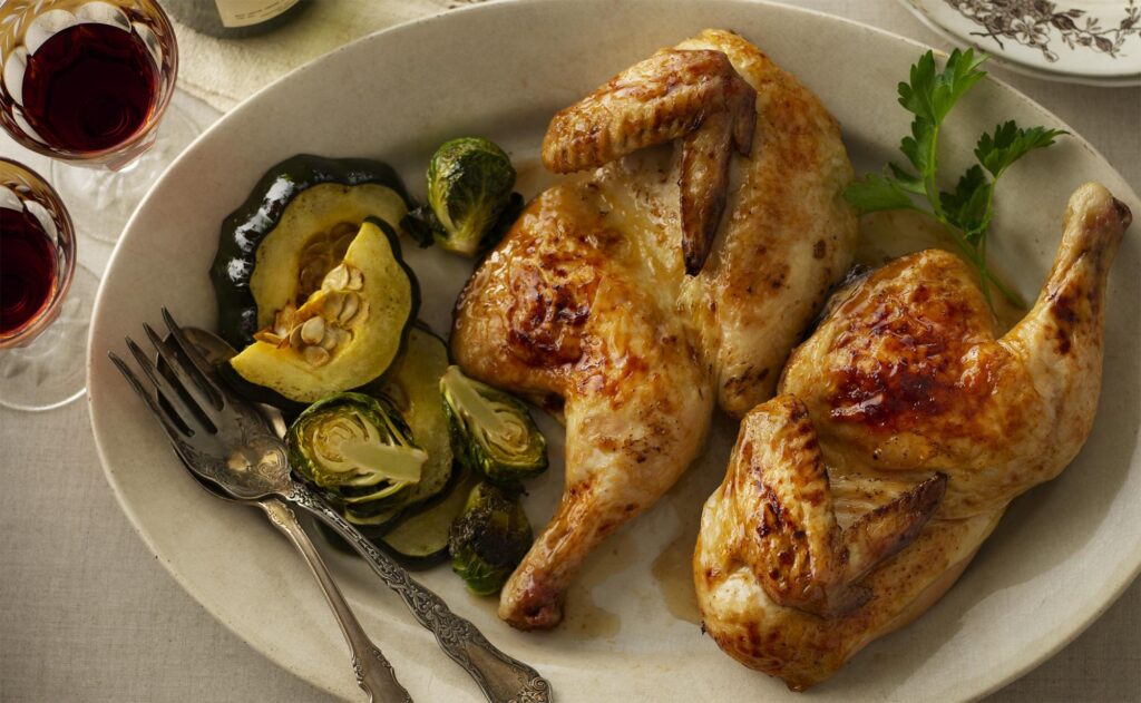 Maple Brandy Glazed Chicken - Just Bare Foods