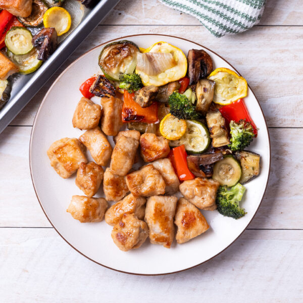 Lightly Breaded Chicken Breast Spicy Strips - Just Bare Foods