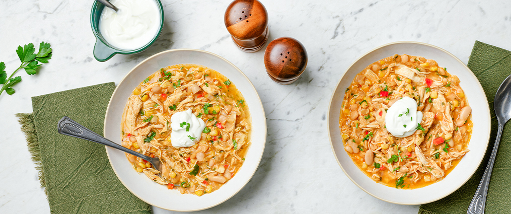 Homemade White Chicken Chili - Just Bare Foods
